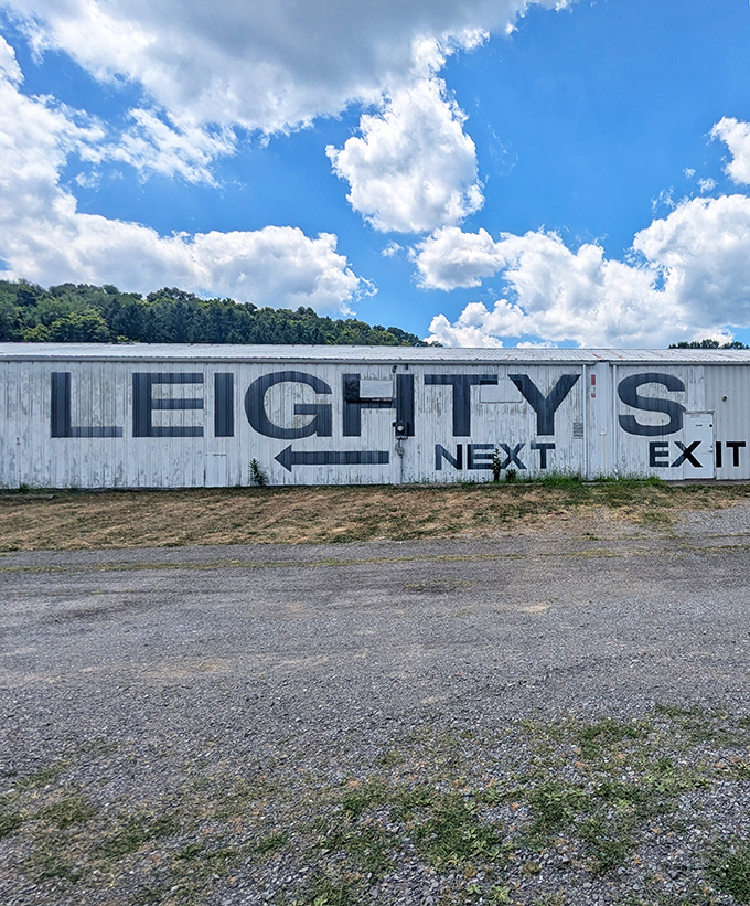 That roadside sign isn't just advertising &ndash; it's practically shouting "treasure hunters welcome here!"