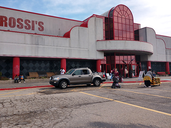 That distinctive red and white facade isn't just architecture &ndash; it's a beacon calling treasure hunters from miles around.