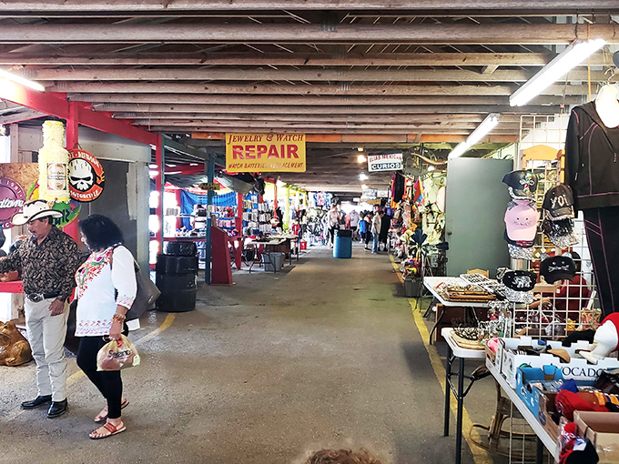 Where plush toys meet possibility! This colorful vendor stall is just one small corner of the sprawling treasure hunt that awaits at Bussey's Flea Market.