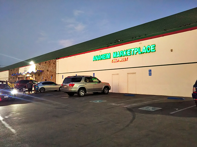 Corridors of possibility stretch before you at Anaheim Marketplace, where each storefront promises its own universe of treasures.