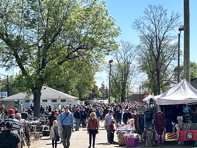 A treasure hunter's paradise unfolds at the Shawano Flea Market, where hundreds of vendors create a vibrant maze of possibility every Sunday.