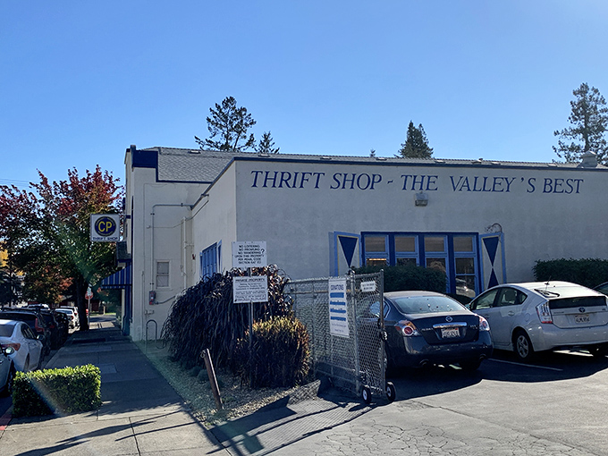 The unassuming exterior of CP Thrift Shop in Napa belies the wonderland of treasures waiting inside. "The Valley's Best" isn't just a slogan&mdash;it's a promise.
