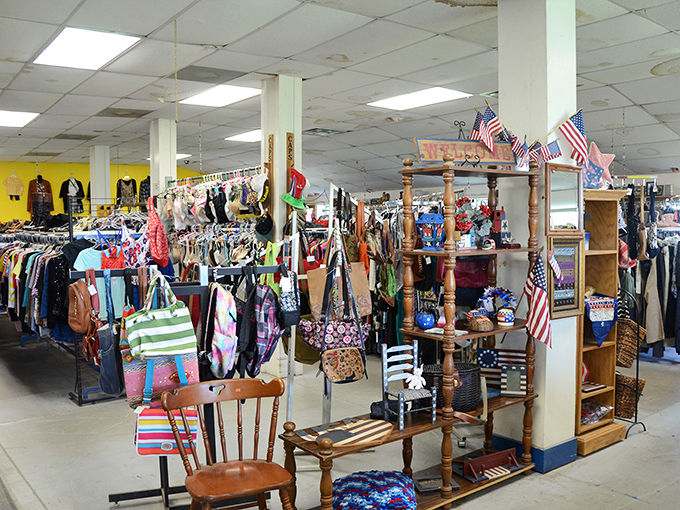 The unassuming exterior of Encore Thrift Store in Clinton might not scream "retail therapy destination," but inside awaits a bargain hunter's paradise that'll make your wallet sing.