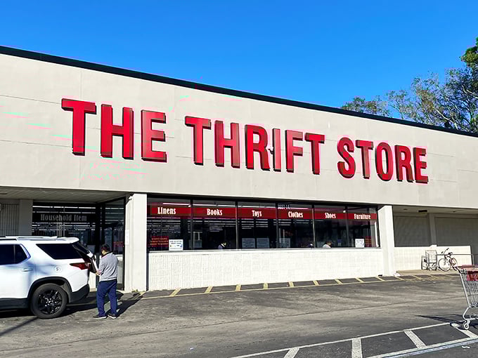 Those bold red letters promise more than just bargains&mdash;they're the gateway to Jacksonville's ultimate treasure hunting grounds.