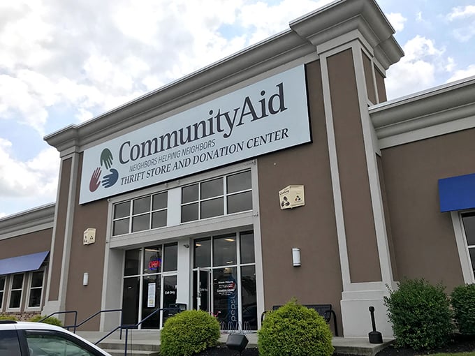 That moment when you realize this isn't your average thrift store &ndash; it's retail therapy headquarters.