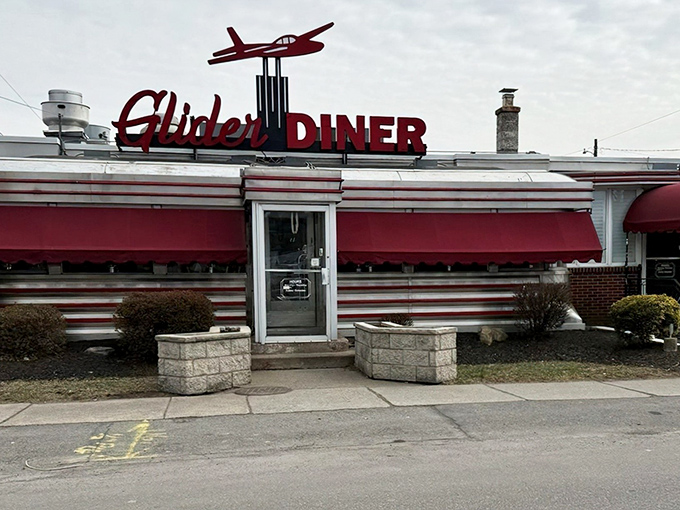 That iconic red glider airplane isn't just decoration&mdash;it's a beacon calling hungry travelers home to this Scranton institution where comfort food reigns supreme.