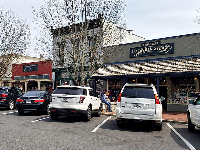 The kind of charming storefront that makes you slow down and wonder what treasures await inside.