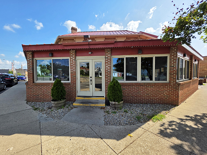 Don't judge this brick beauty by its humble cover &ndash; culinary magic awaits inside.