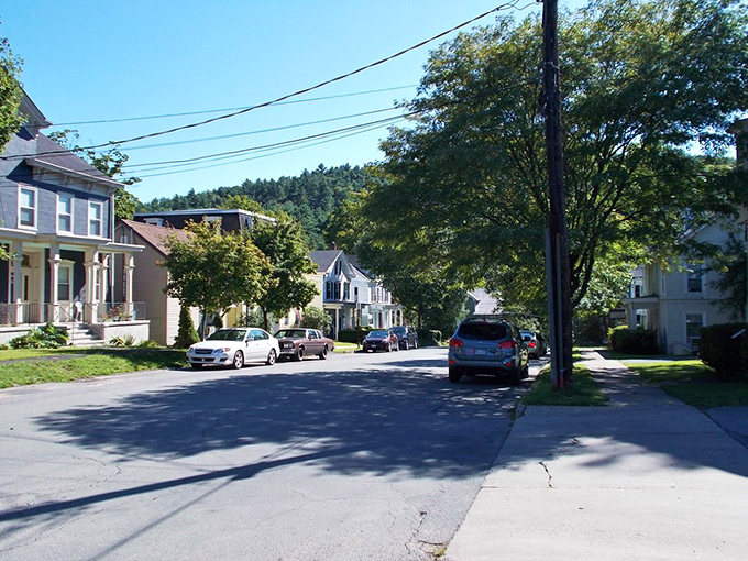 Broad Street beckons with its historic brick buildings and tree-lined sidewalks &ndash; small-town America that somehow avoided the chain store apocalypse.