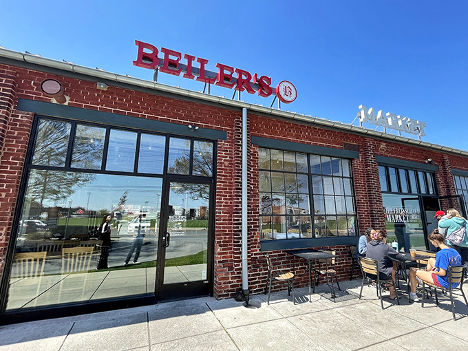 The brick facade of Beiler's might look unassuming, but inside awaits a donut paradise that would make Homer Simpson weep with joy.
