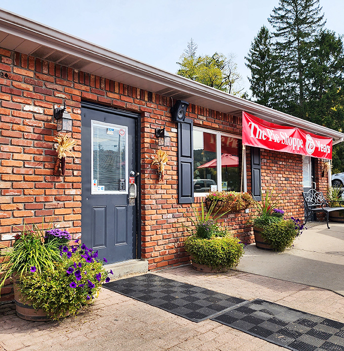 That red brick exterior might fool you, but inside lies Pennsylvania's sweetest secret waiting to be discovered.