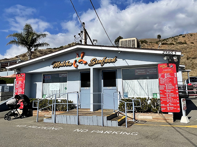 This weathered seafood shack on PCH looks like it should sell bait, not serve California's best-kept culinary secret.