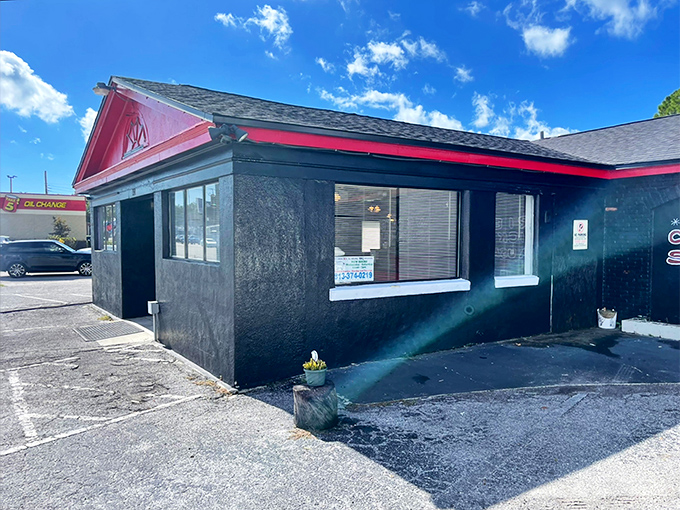 That smoker isn't just equipment—it's a billboard announcing "life-changing barbecue ahead" more effectively than any neon sign ever could.