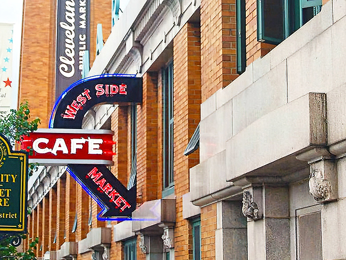 That iconic neon sign beckons like an old friend &ndash; promising comfort food and Cleveland charm just beyond those brick walls.