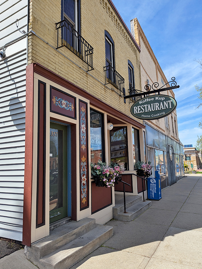 The classic green oval sign beckons like an old friend &ndash; "Home Cooking" isn't just a promise, it's a guarantee that'll make your stomach smile.