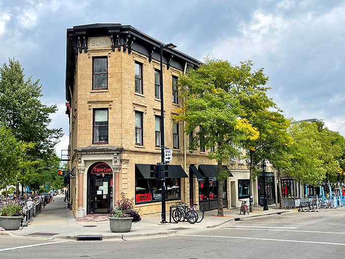 Historic charm meets culinary adventure at this corner brick building in downtown Madison, where burger dreams come true daily.
