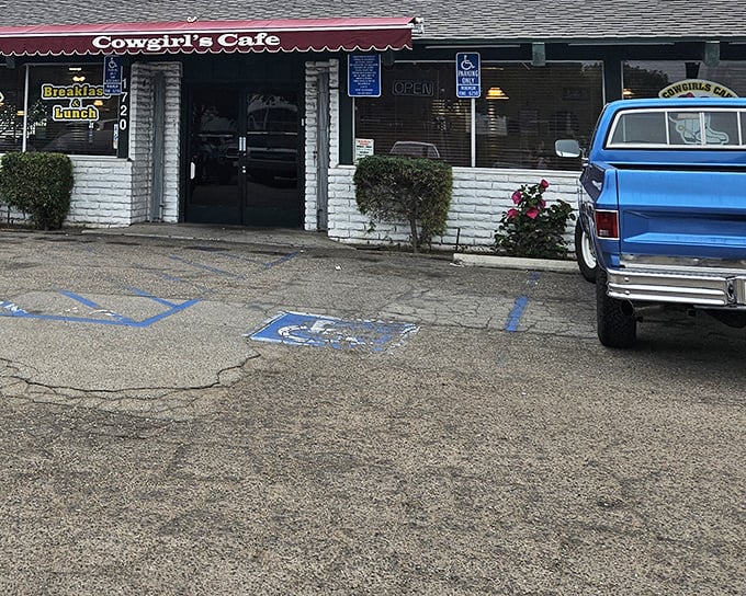 The unassuming exterior of Cowgirls Cafe in Santa Ana might not stop traffic, but trust me&mdash;what's inside will stop you in your tracks.