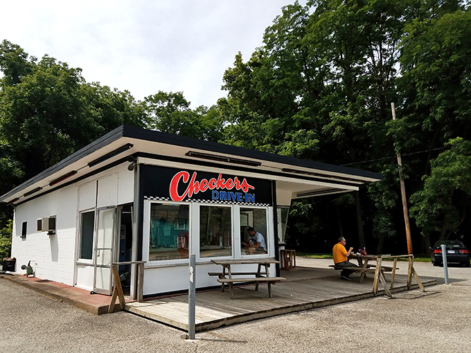 The humble exterior of Checkers Drive-In belies the culinary treasures within. Small in stature but mighty in flavor, this Perry landmark delivers big.