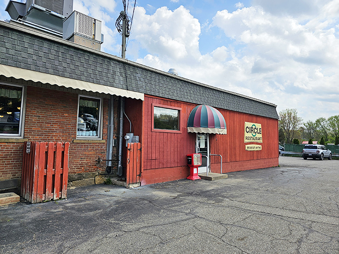 The unassuming red exterior of Circle Restaurant in Deerfield might not scream "culinary destination," but locals know better. Hidden gems rarely advertise themselves.