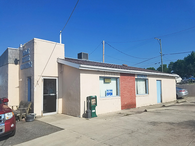 The unassuming exterior of Midway Restaurant in Kenton might not stop traffic, but locals know this peach-colored building houses breakfast gold worth its weight in maple syrup.
