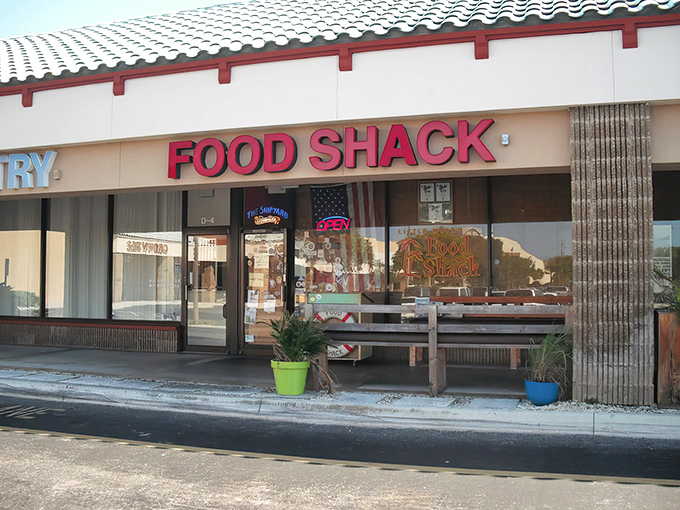 Humble beginnings often hide extraordinary endings - this unassuming strip mall exterior conceals seafood magic within.