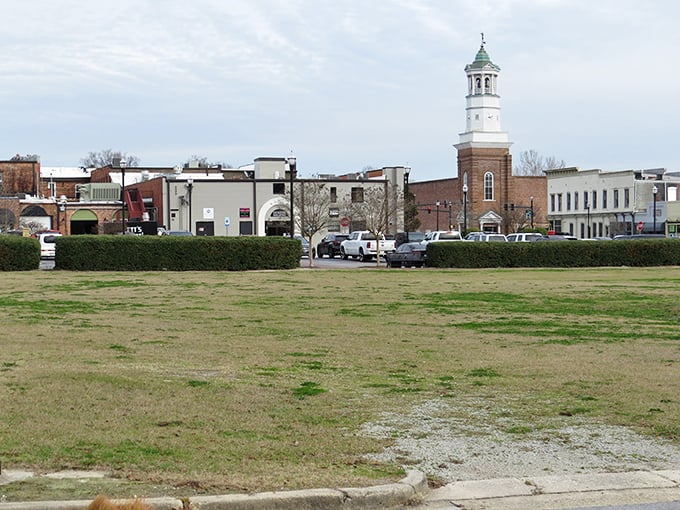 Broad Street's iconic clock tower stands sentinel over Camden's historic downtown, where Southern charm meets small-town affordability without sacrificing an ounce of character.