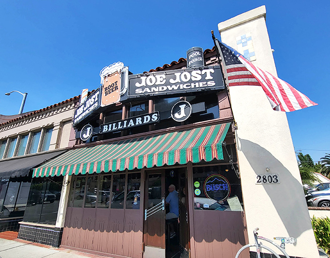 That weathered facade holds more stories than your favorite uncle's fishing tales.