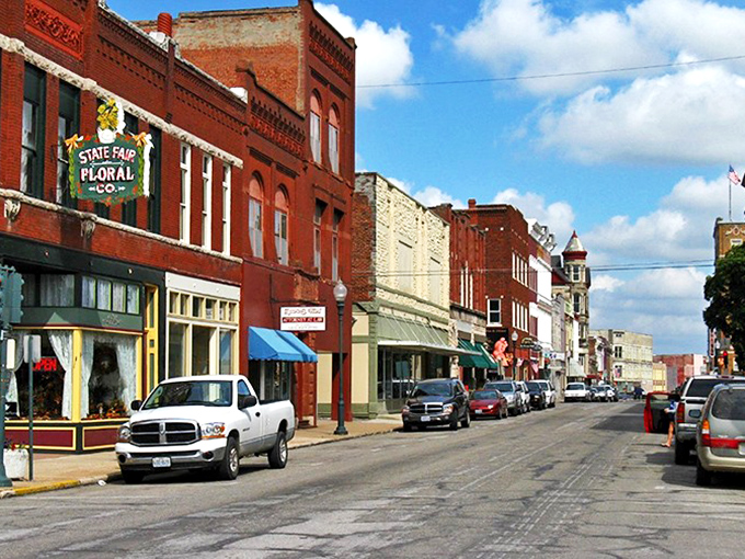 Downtown Sedalia's historic brick facades tell stories spanning generations, like a Midwest time capsule with better parking options.