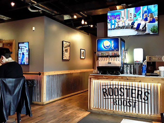 That unassuming brick facade hides Pennsylvania's best-kept fried chicken secret waiting inside.