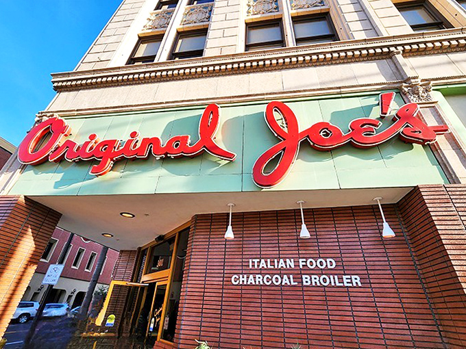That iconic green and red fa&ccedil;ade isn't just a restaurant sign&mdash;it's a beacon of culinary hope for hungry San Jose locals seeking Italian-American perfection.