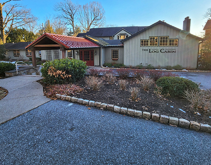 This charming facade whispers promises of culinary adventures that await just beyond those welcoming doors.