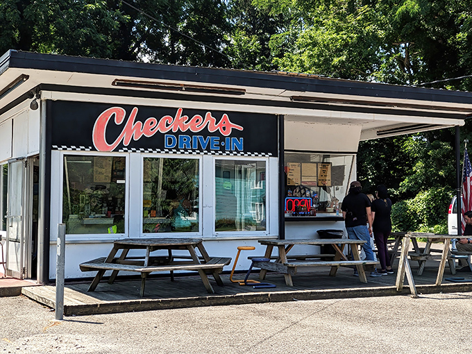 The humble exterior of Checkers Drive-In belies the culinary treasures within. Small in stature but mighty in flavor, this Perry landmark delivers big.