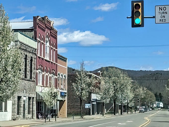 Emporium's historic downtown showcases charming architecture against mountain backdrops, where small-town affordability meets timeless Pennsylvania beauty.