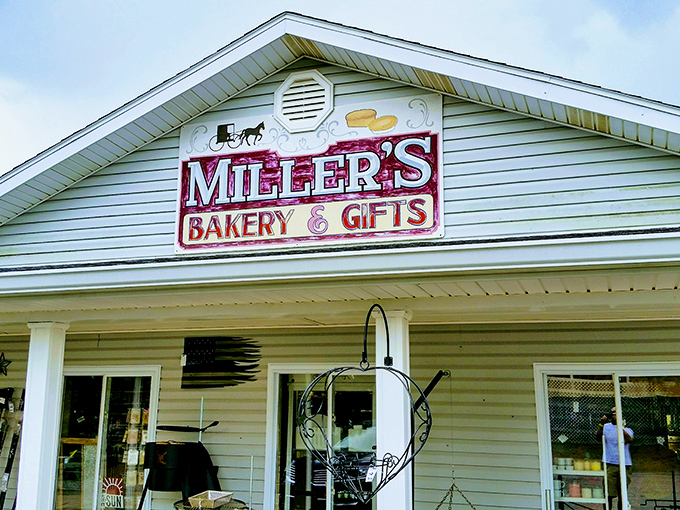 The unassuming exterior of Miller's Bakery & Gifts promises little but delivers culinary treasures that would make even the most jaded food critic weak at the knees.
