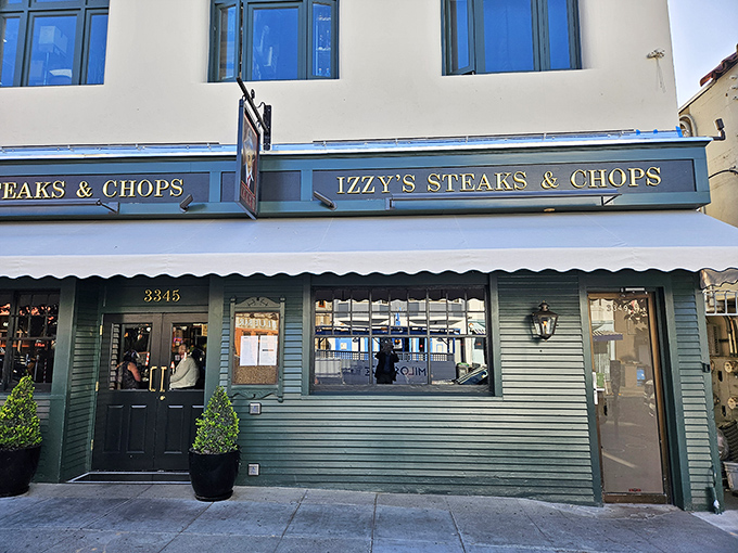 The unassuming green facade hides culinary treasures that would make even the most jaded food critic weep with joy.