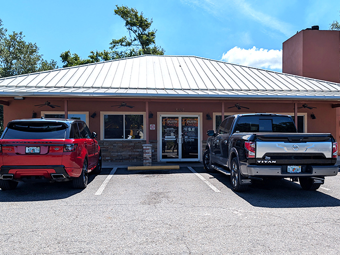 The unassuming exterior of Big John's hides Tampa's barbecue treasure &ndash; like finding a diamond in a strip mall setting.