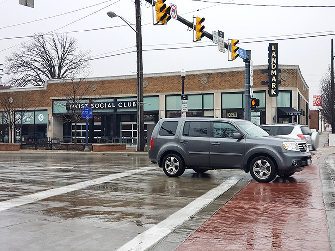 The unassuming exterior of Landmark Smokehouse stands like a beacon of barbecue hope on Clifton Boulevard. Cleveland's answer to smoked meat prayers.