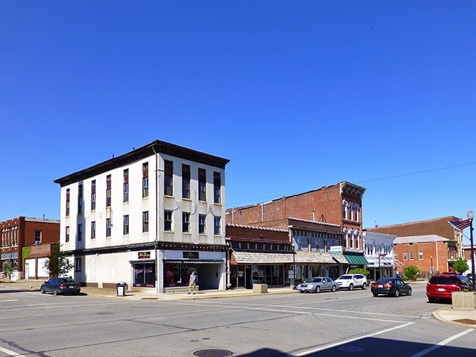 Historic downtown Quincy looks like a movie set where time decided to take a leisurely Midwestern pause. Those architectural details would cost a fortune to replicate today.