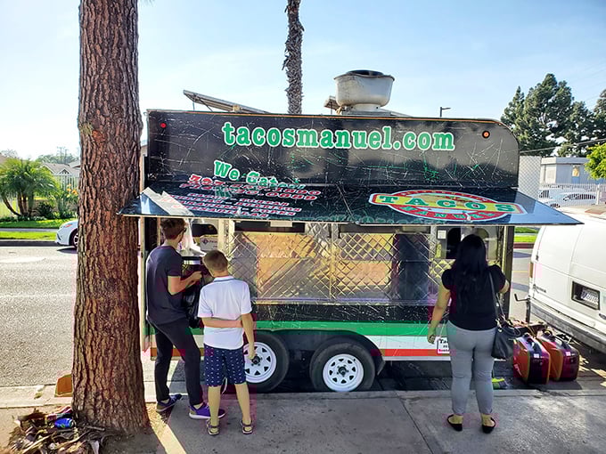 The unassuming hero of Santa Ana's streets, where culinary magic happens on four wheels and dreams come true.