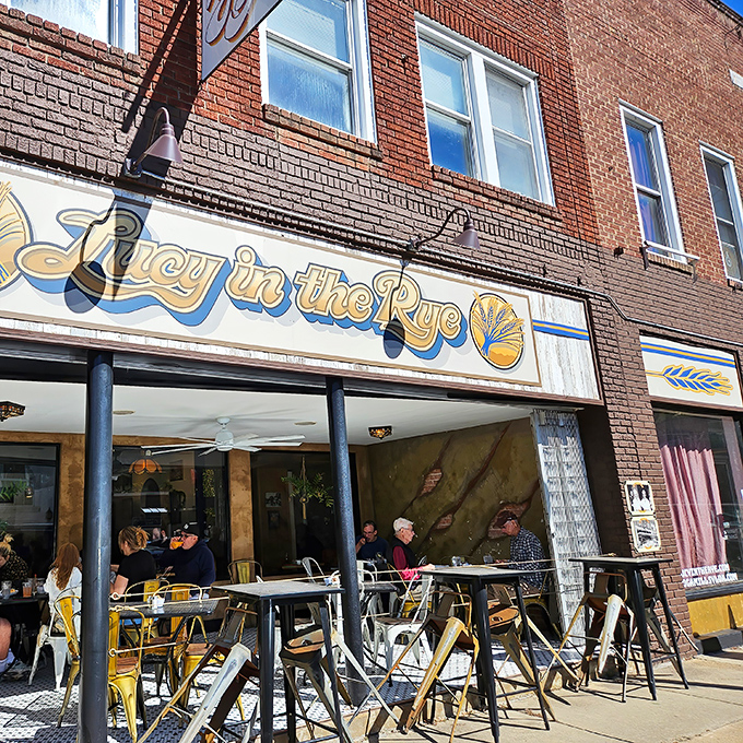 Lucy in the Rye's vintage brick storefront beckons from downtown Sylva like a culinary lighthouse, promising breakfast treasures worth the journey.