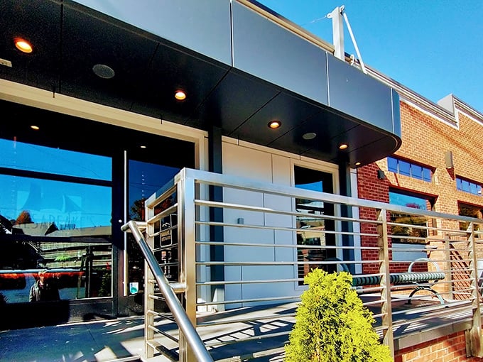 The unassuming exterior of Chesapeake's belies the seafood treasures within &ndash; like finding Atlantis behind a strip mall facade.