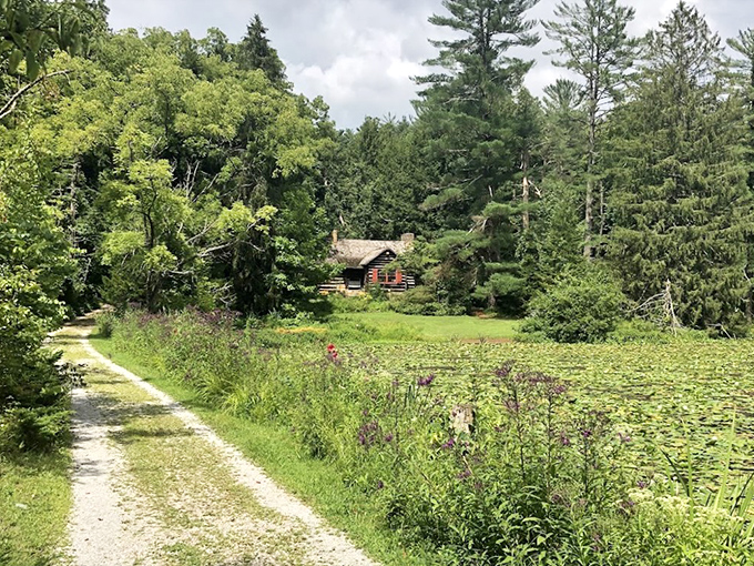 Nature's welcome mat spreads before you like an invitation to leave civilization's chaos behind.
