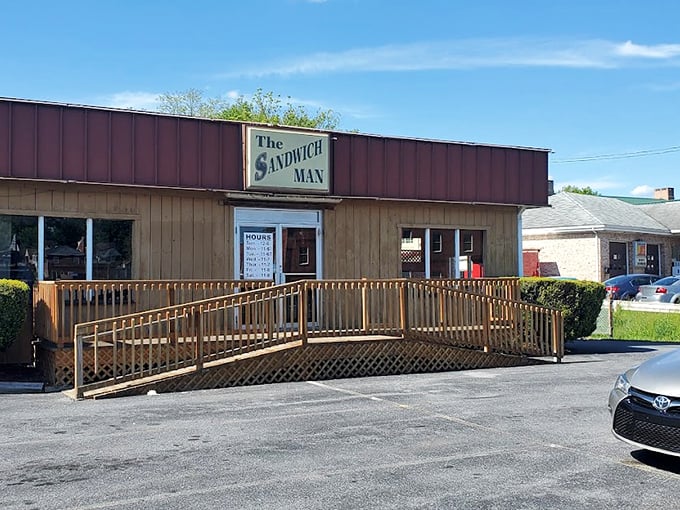 The unassuming exterior of The Sandwich Man belies the culinary treasures within. Sometimes the best food comes from places that invest in flavor rather than fa&ccedil;ade.