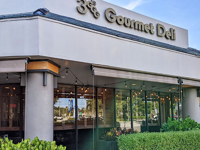 The unassuming exterior of 3G's Gourmet Deli hides culinary treasures within, like finding a Michelin star chef working from a food truck.