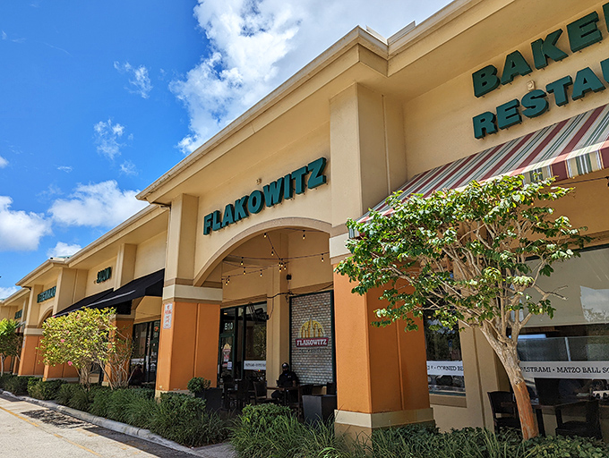 Flakowitz's unassuming strip mall exterior is like finding a Rolex in a cereal box&mdash;the ultimate reminder to never judge a deli by its stucco. 