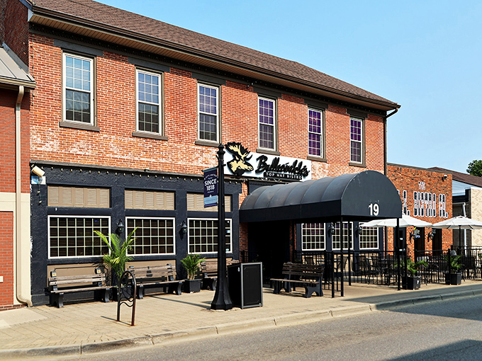 The unassuming brick facade of Bullwinkle's hides culinary treasures like a poker player conceals a royal flush. No Vegas glitz needed when the food speaks volumes.