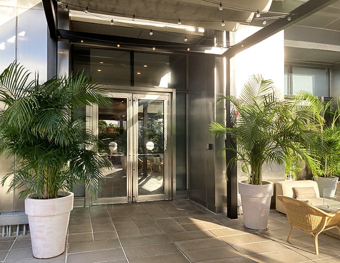 Those stone steps aren't just an entrance - they're your red carpet moment before culinary greatness.