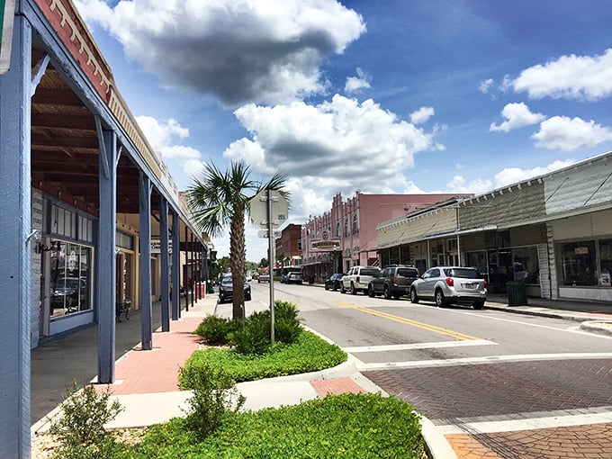 Downtown Arcadia's historic district feels like stepping into a Norman Rockwell painting, where palm trees meet brick sidewalks and time slows to a pleasant stroll.