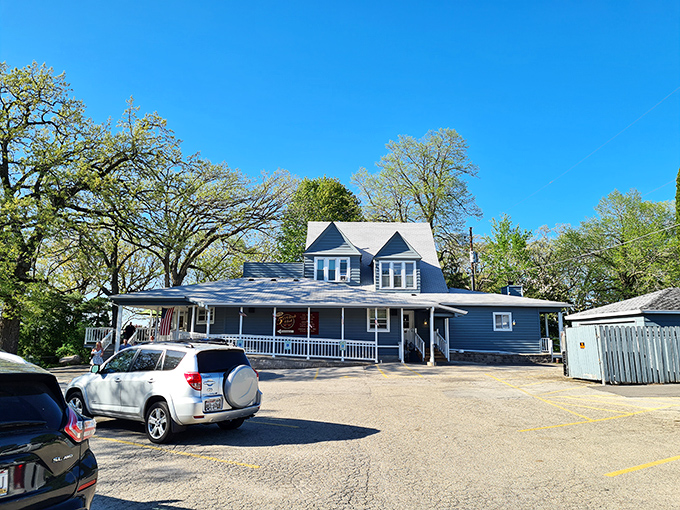 This unassuming facade hides one of Wisconsin's best-kept culinary secrets waiting inside.