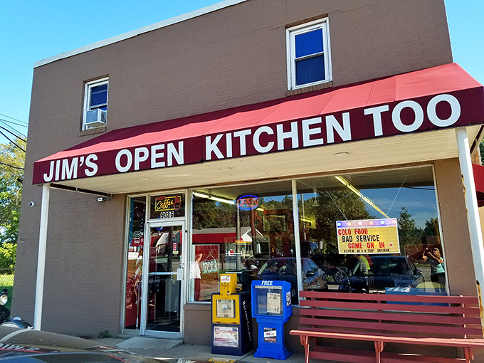 The unassuming exterior of Jim's Open Kitchen Too might not scream "culinary destination," but locals know this modest fa&ccedil;ade hides breakfast treasures worth traveling for.